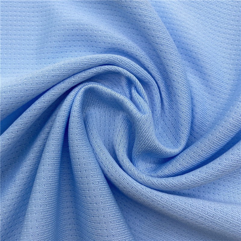 China Polyester interlock pin dot hole mesh fabric for sportswear ...